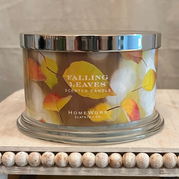 Slatkin & Co | Accents | Homeworx Slatkin Company Falling Leaves Candle ...